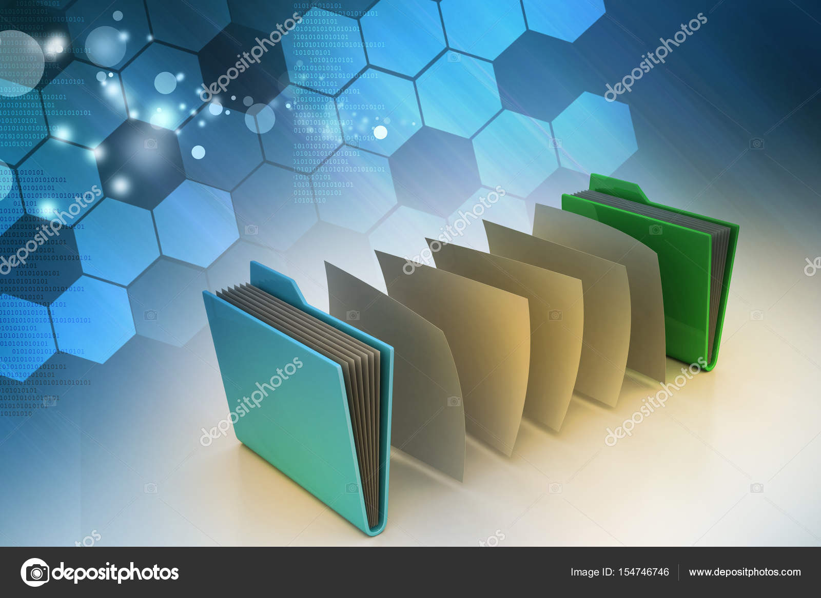 Office folder with documents — Stock Photo © manojmadhu144@gmail.com ...