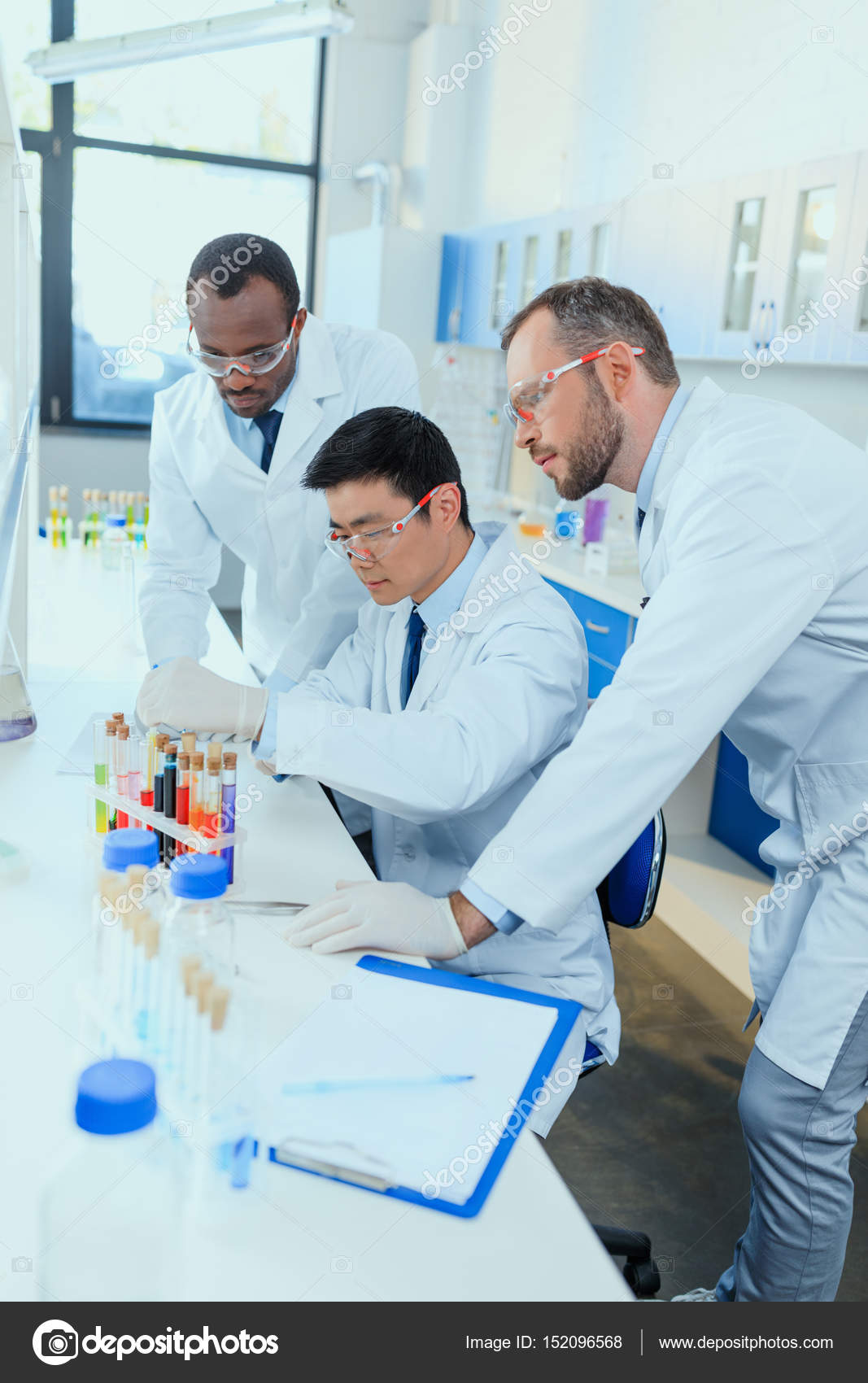 Scientist Working In Lab