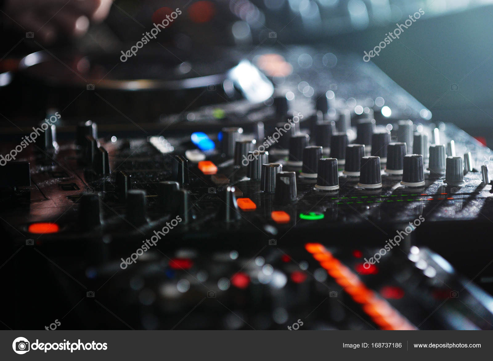 Soundmixer sound control panel Stock Photo by ©sandsun 168737186