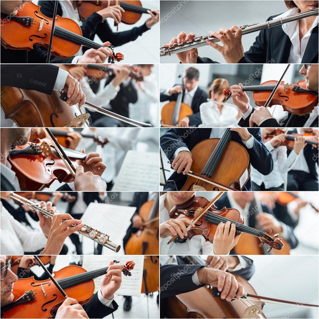 Classical Music Collage — Stock Photo © stokkete #125210944
