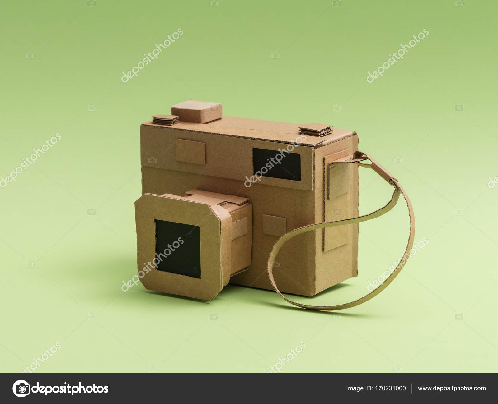 Creative cardboard camera Stock Photo by ©stokkete 170231000