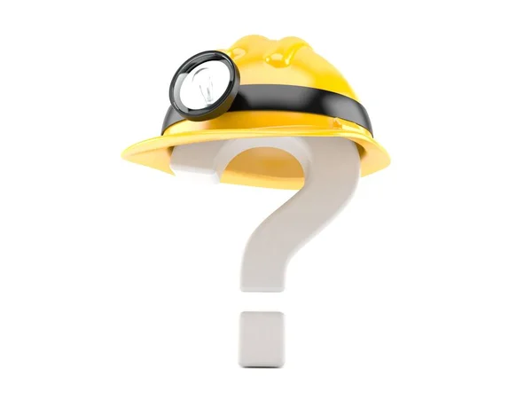 Fireman helmet with question mark Stock Photo by ©Talaj 318907032