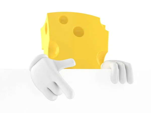Cheese Character Holding Protest Sign Isolated White Background ...