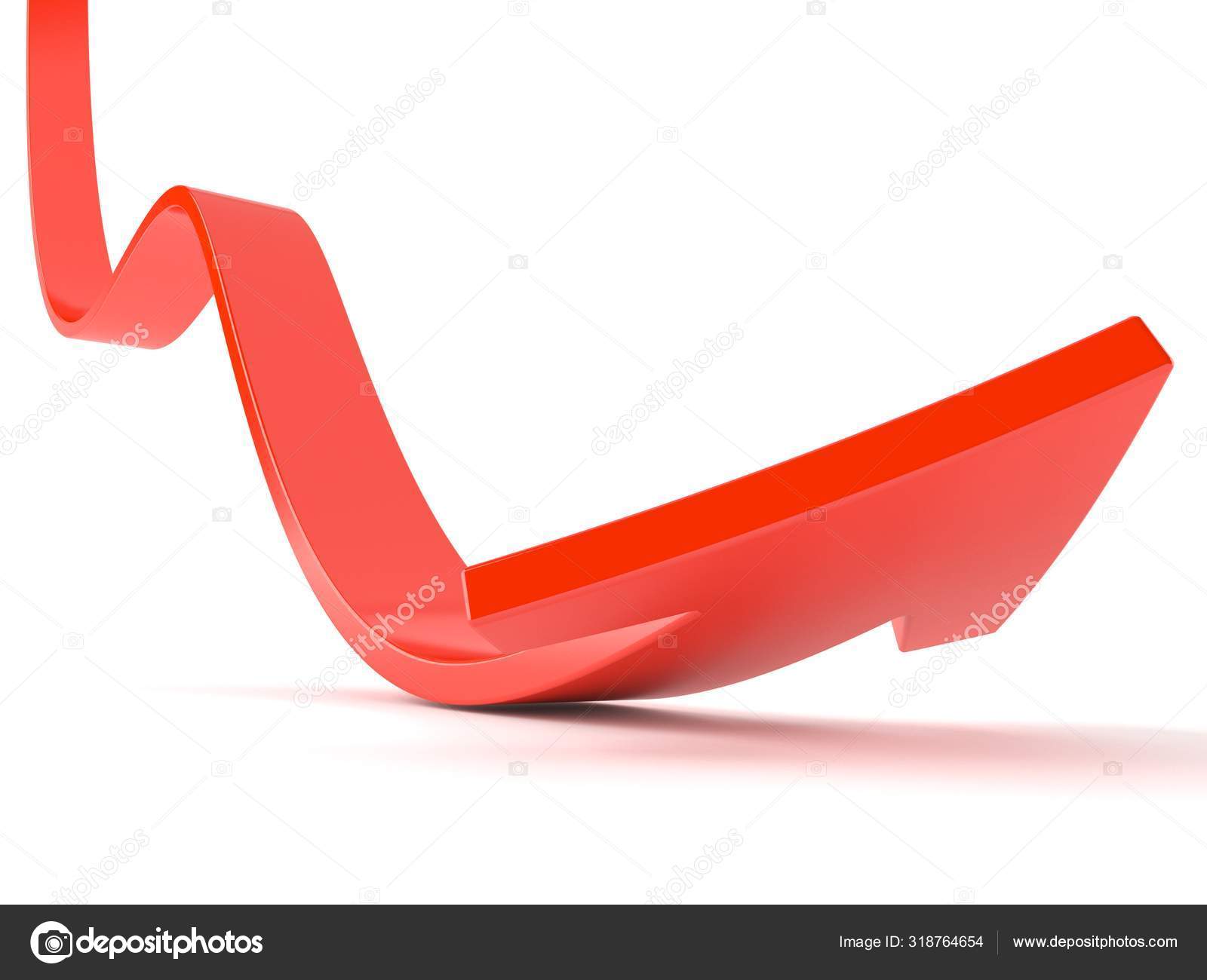 Red arrow — Stock Photo © Talaj #318764654
