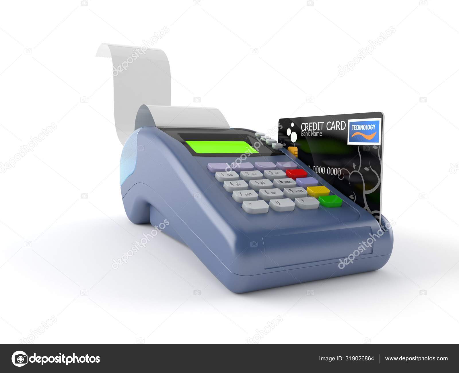 Credit card reader — Stock Photo © Talaj #319026864