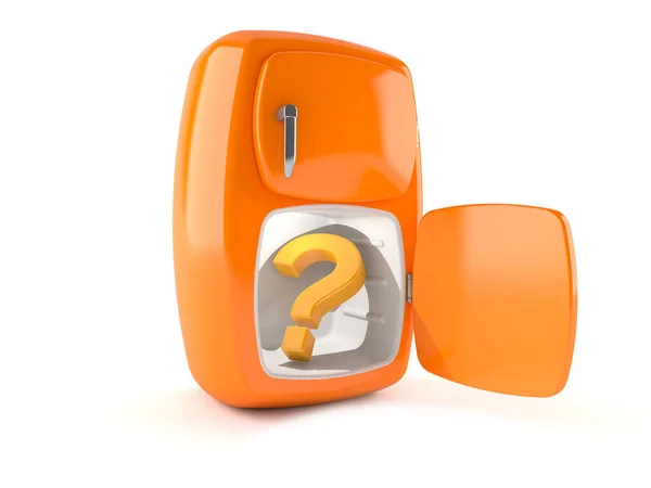 Question Mark Archive Isolated Blue Background Illustration — Stock ...