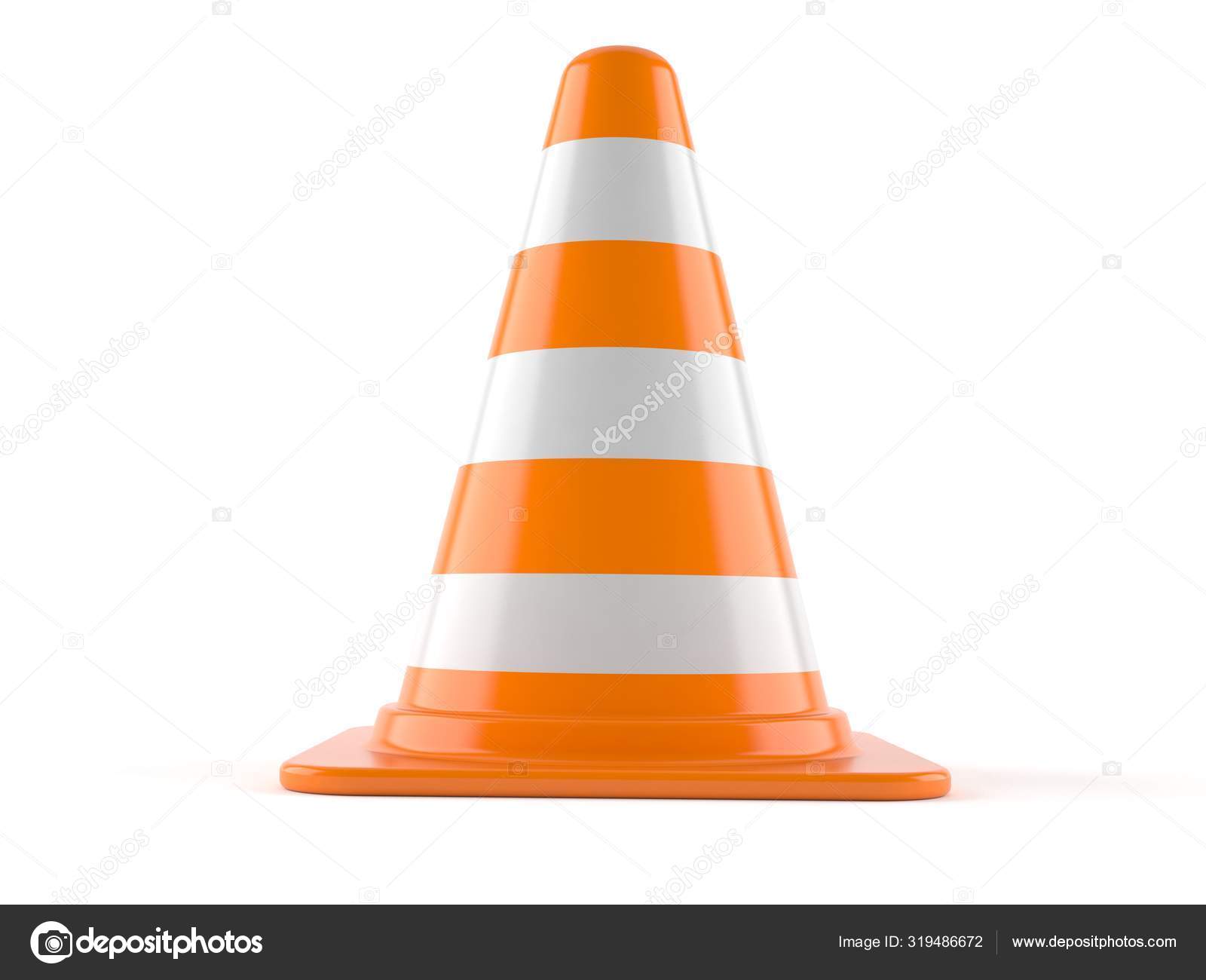 Traffic cone — Stock Photo © Talaj #319486672