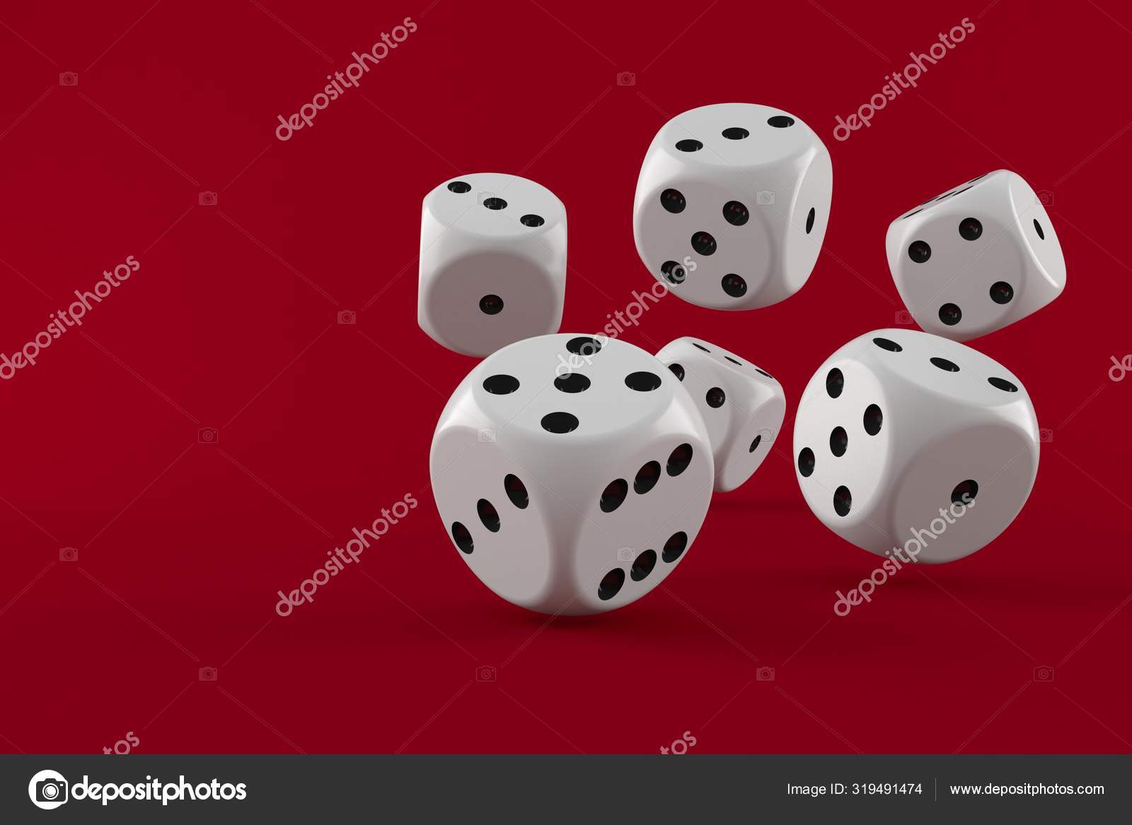 Dice Stock Photo by ©Talaj 319491474