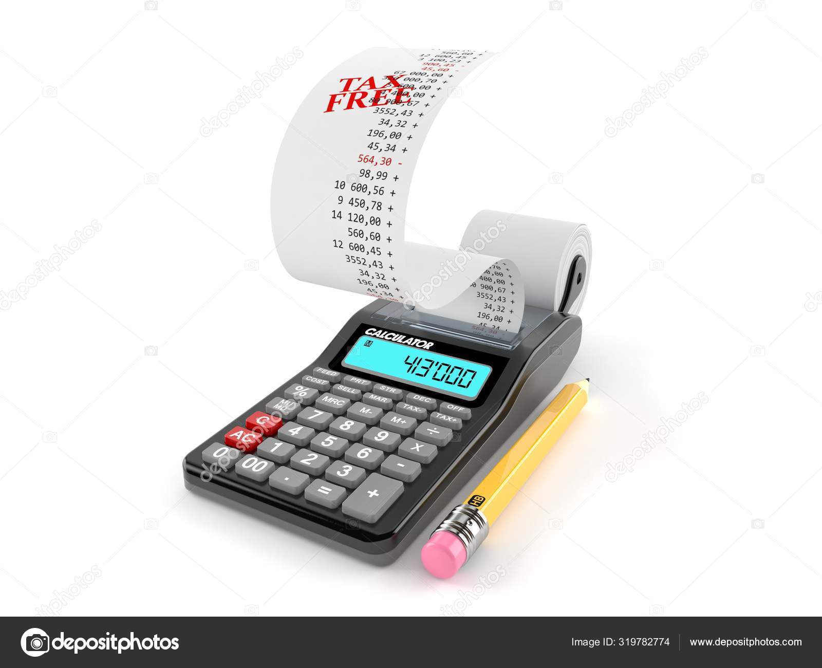 Calculator Stock Photo by ©Talaj 319782774