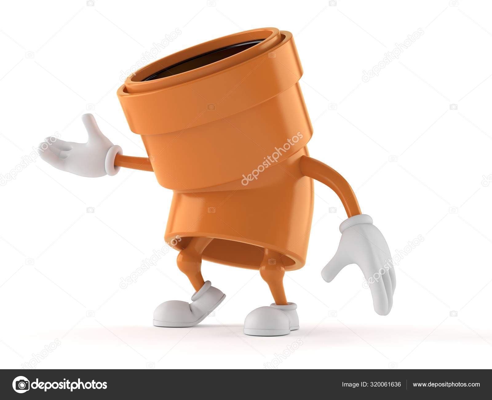 Pipe character — Stock Photo © Talaj #320061636