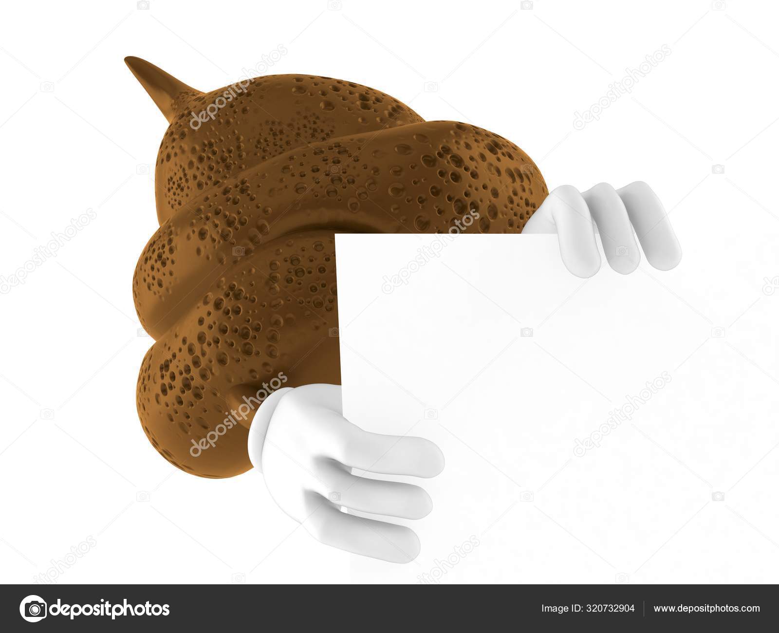 Poop character — Stock Photo © Talaj #320732904