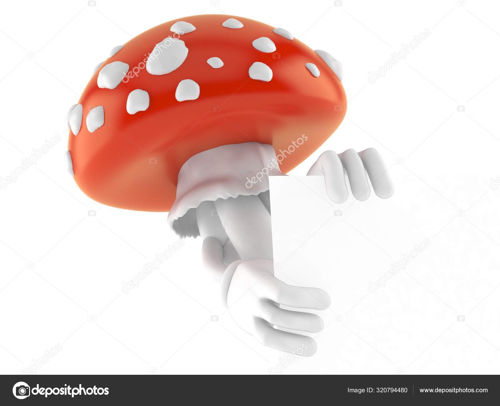 Toadstool character — Stock Photo © Talaj #320794480