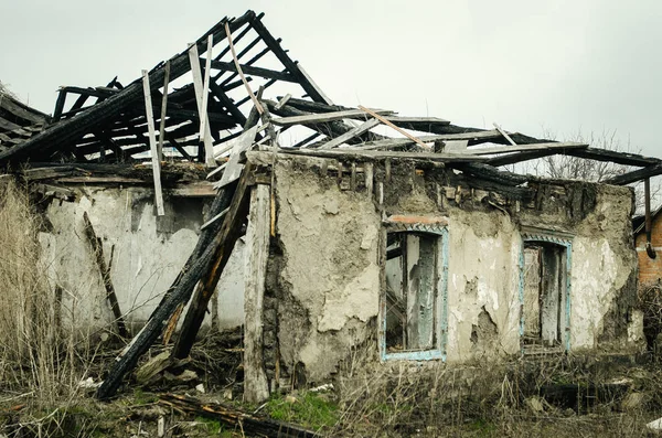 Collapsed house Stock Photos, Royalty Free Collapsed house Images ...