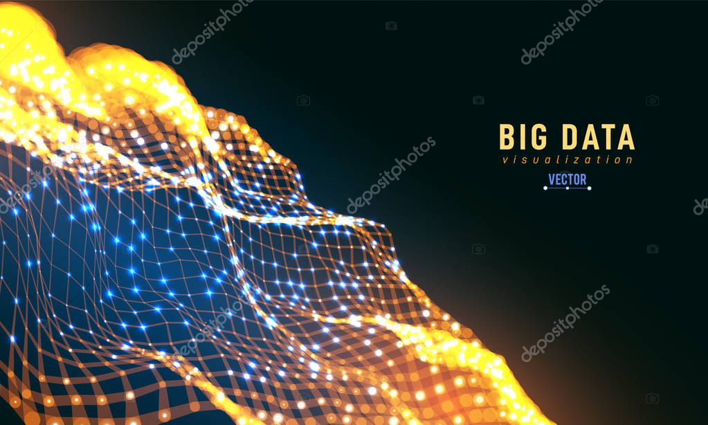 Visualizaci n abstracta de big data en 3D. Flujos de datos de gr ficos ...