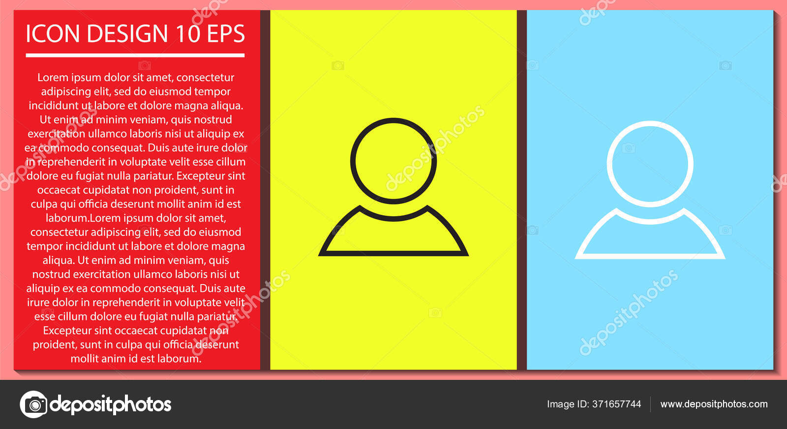 Red Design Illustration Flat Design Eps — Stock Vector © Classica2 ...