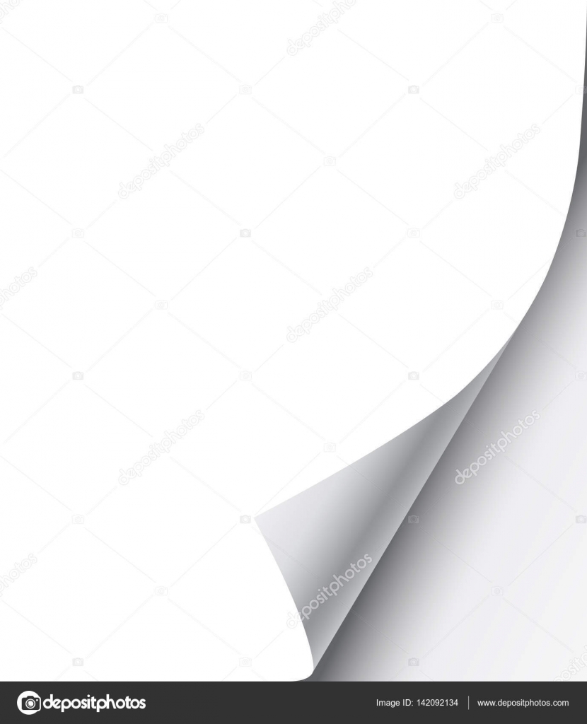 Page Curl Paper Effect — Stock Vector © Nirodesign 142092134