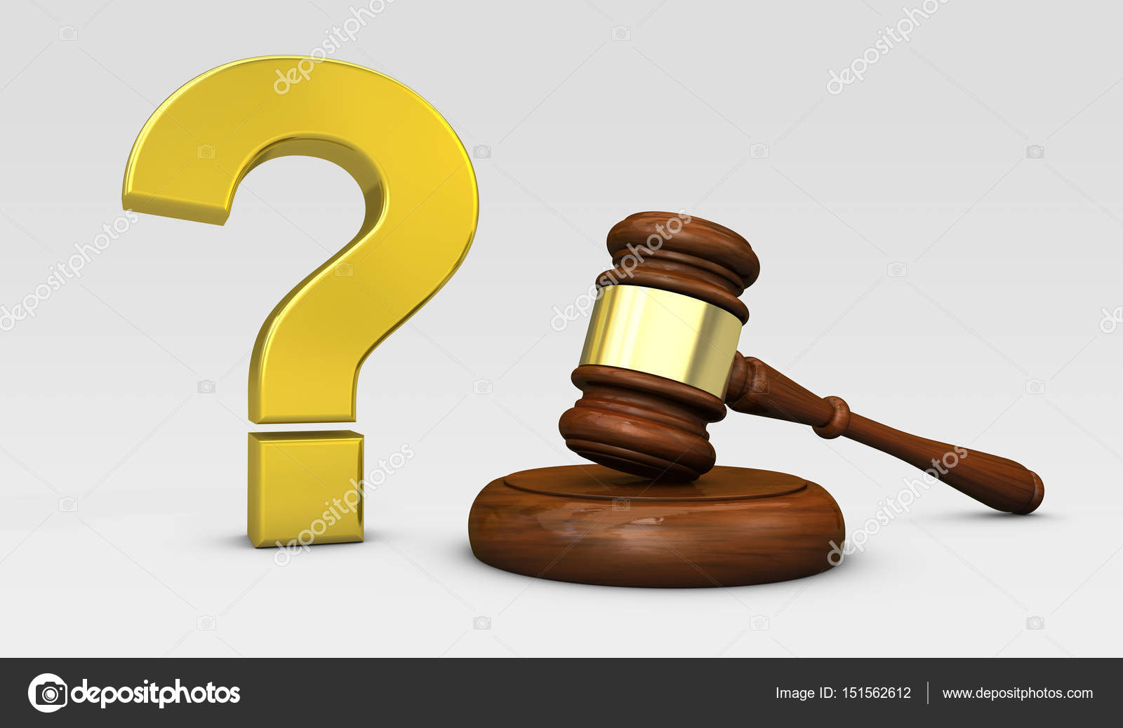 Law And Question Mark Sign Legal Concept — Stock Photo © NiroDesign ...
