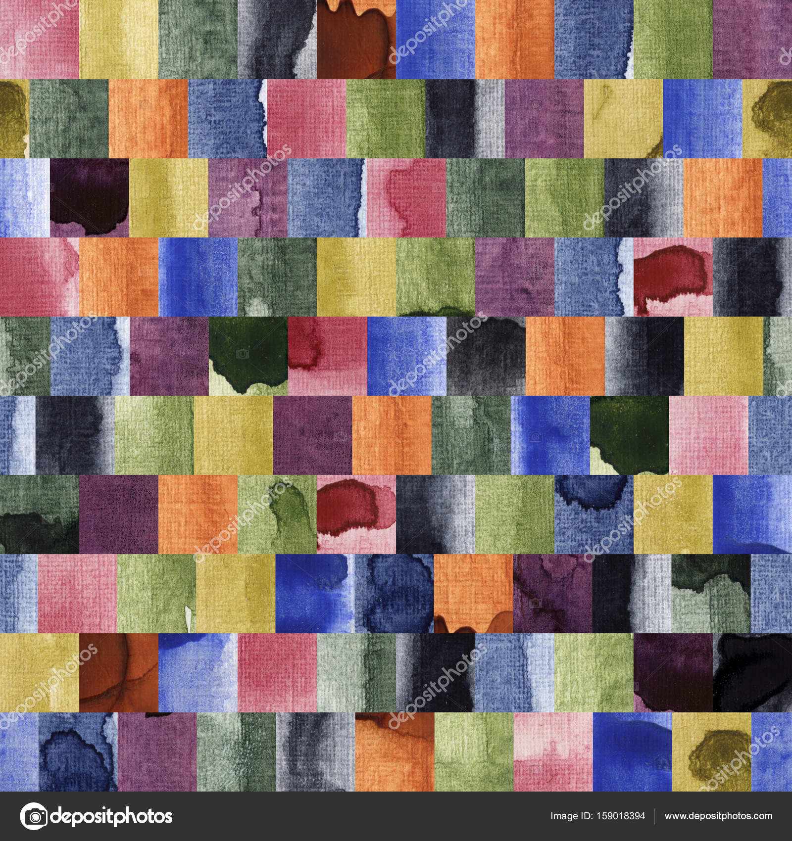 Wooden, leather, natural, vegetable texture of the wall. Watercolor ...