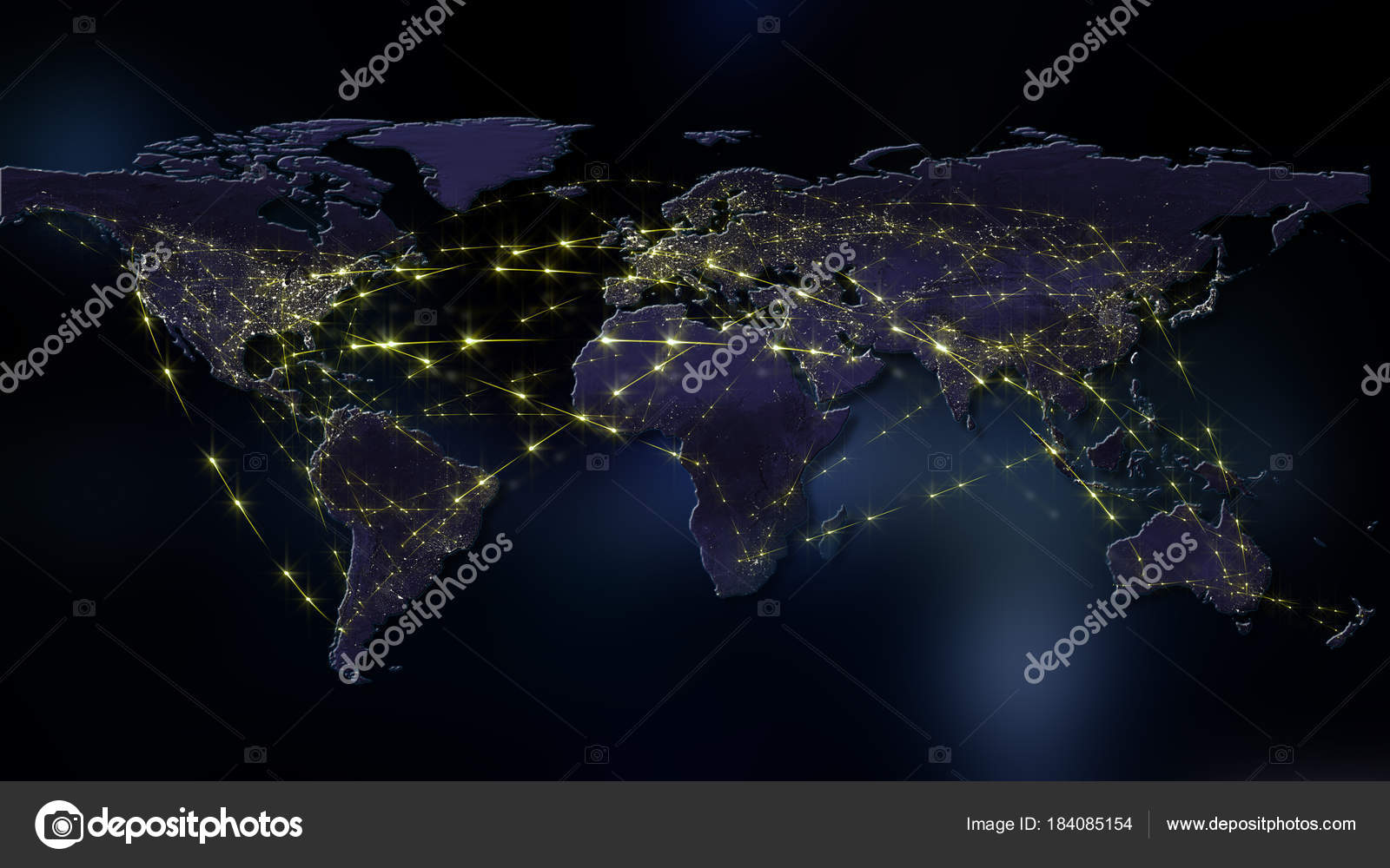 Representación Del Mejor Concepto Red Global Internet Comunicación ...