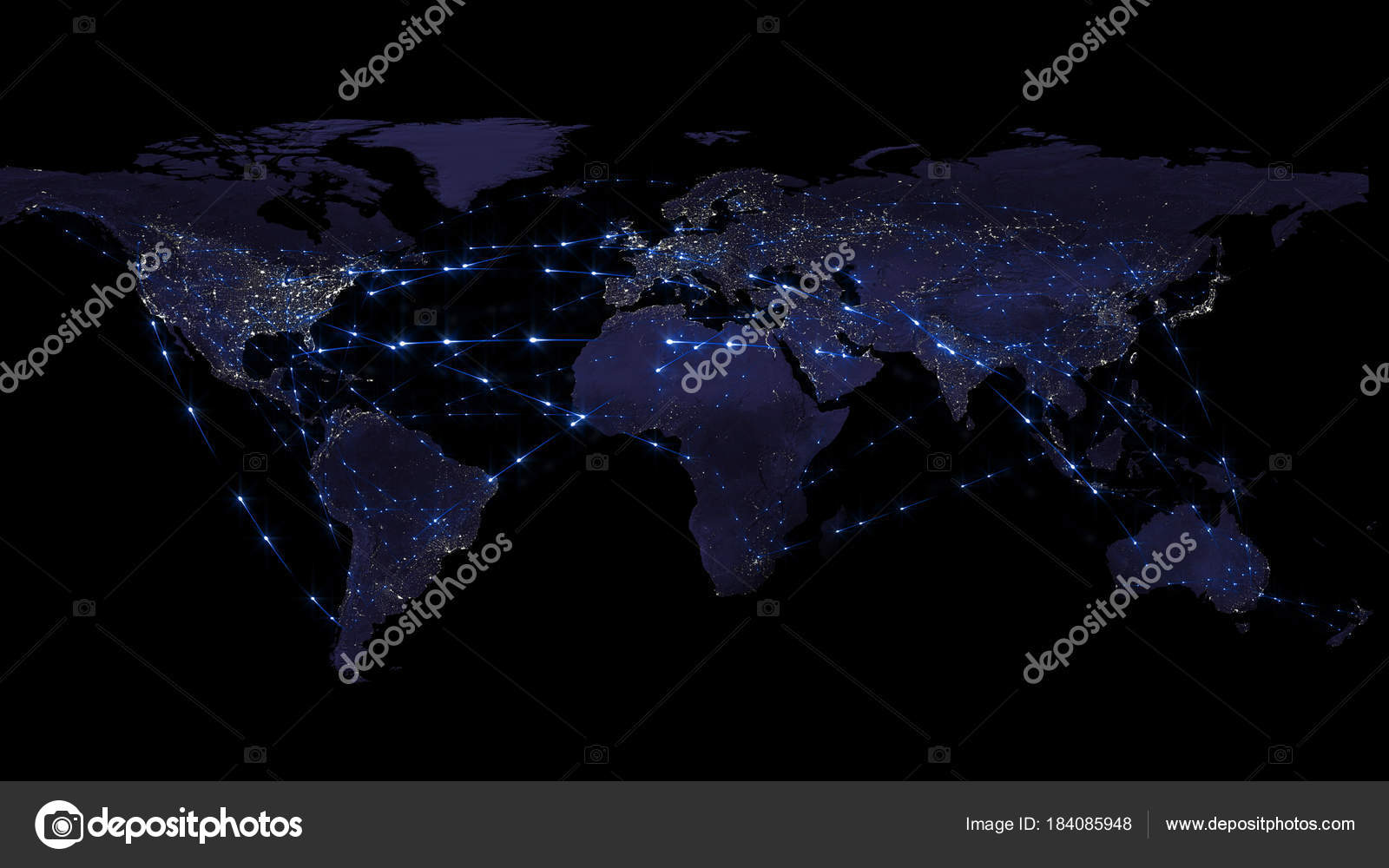 Rendering Best Concept Global Network Internet Global Communication ...