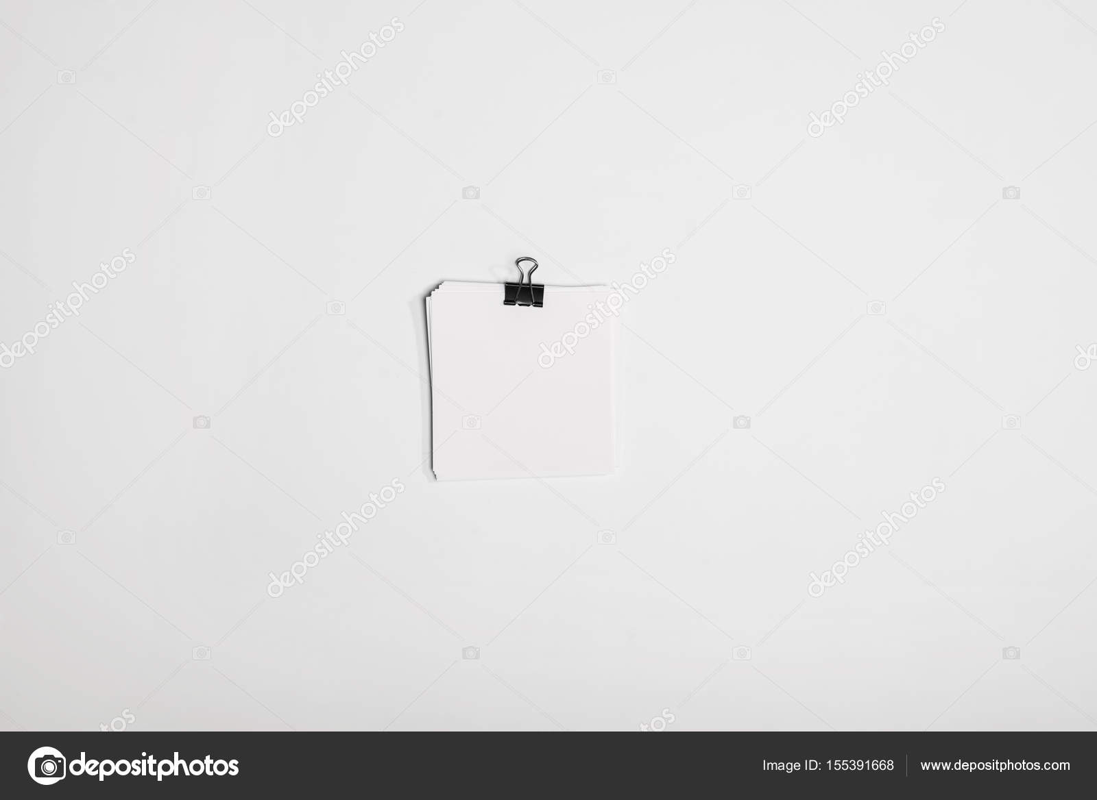 White note papers — Stock Photo © alebloshka #155391668