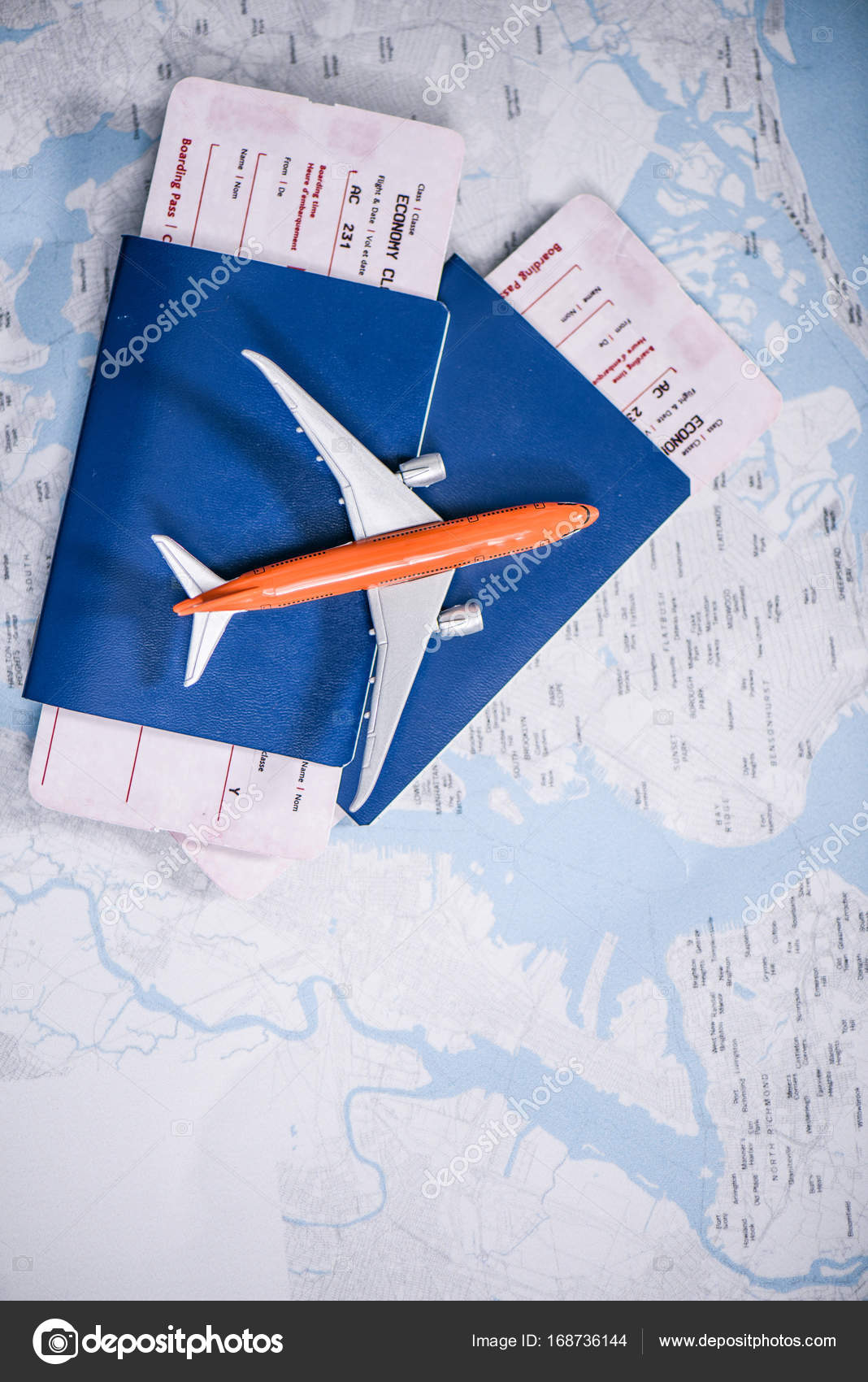 Flight tickets — Stock Photo © alebloshka #168736144