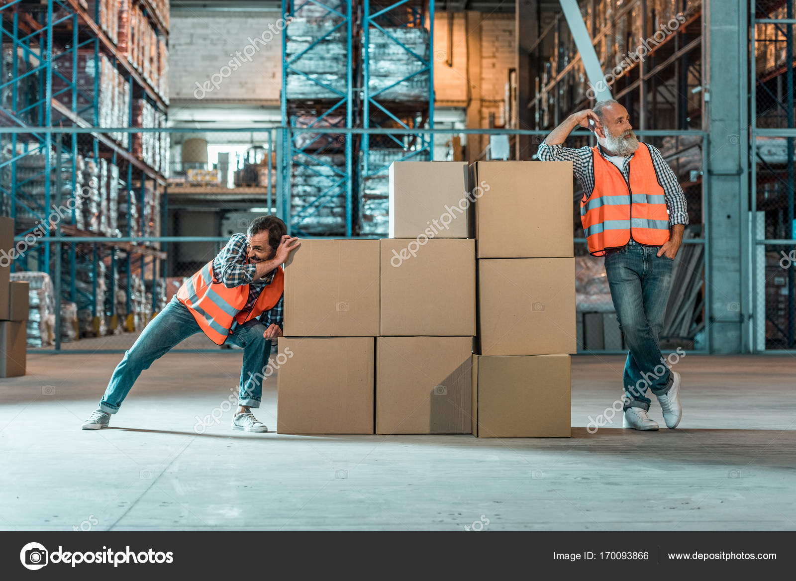 Warehouse — Stock Photo © alebloshka #170093866