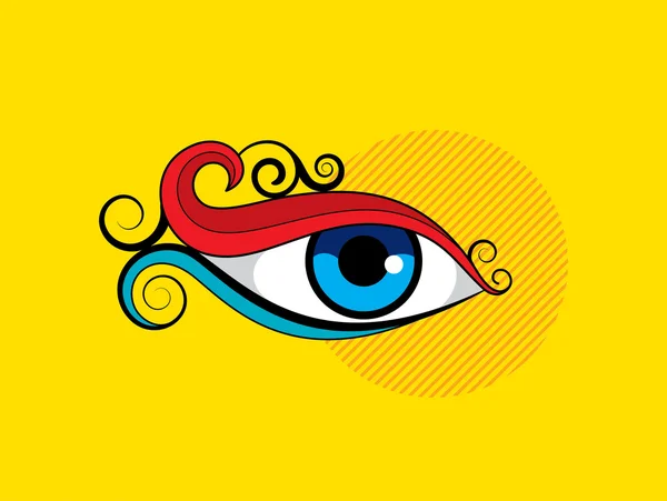 Creative Eye, Concept — Stock Vector © arrtfoto #126038176
