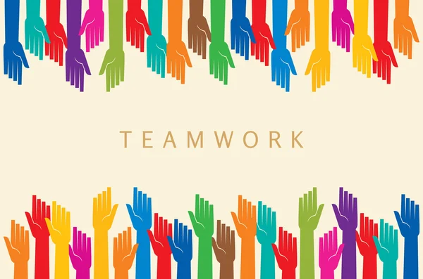 Design for teamwork concept Stock Vector by ©arrtfoto 126075854