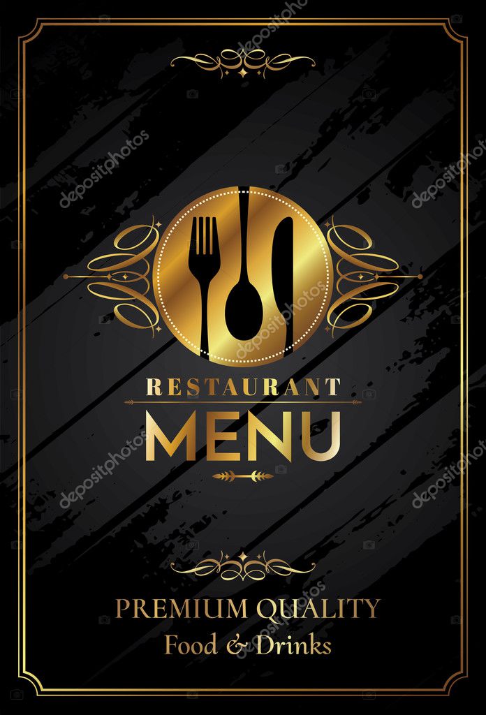 Restaurant menu card design Stock Vector by ©arrtfoto 126078020