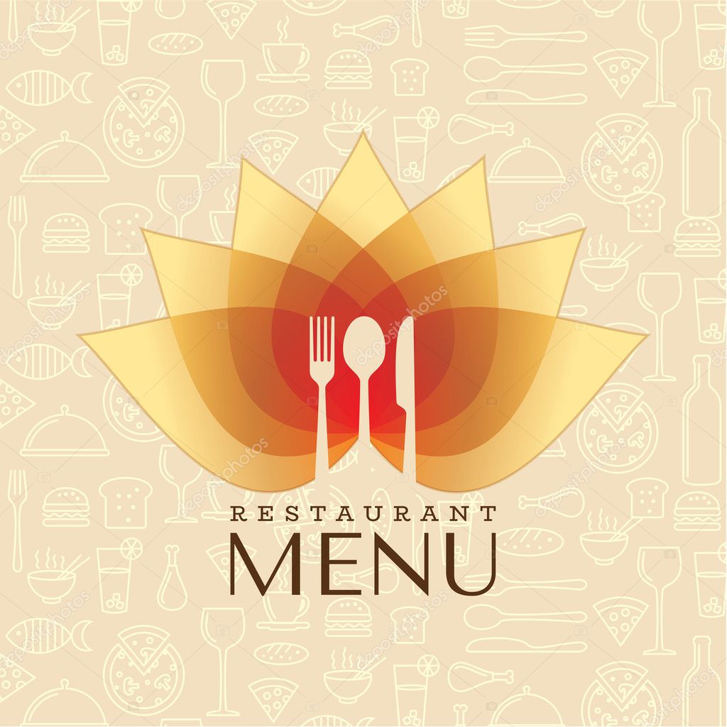 Restaurant menu card design Stock Vector Image by ©arrtfoto #126080208