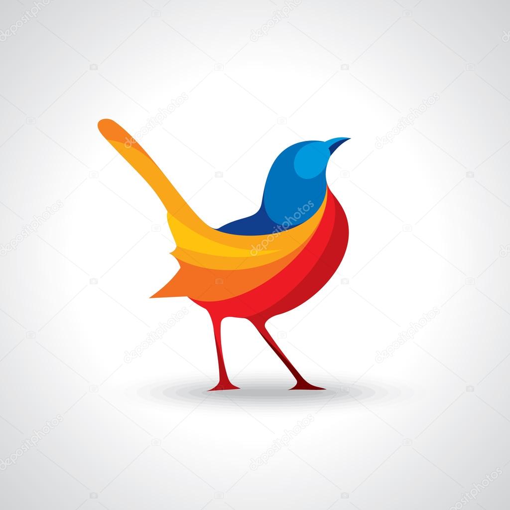 Bird Abstract Logo design vector design premium vector in Adobe ...