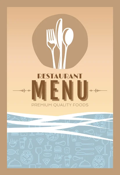 Restaurant menu card design Stock Vector by ©arrtfoto 126080650
