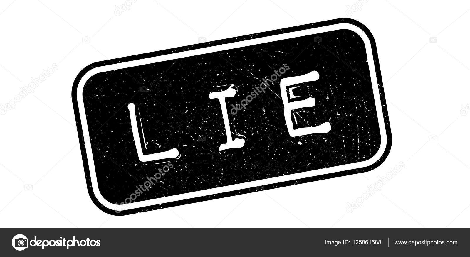 Lie rubber stamp Stock Vector Image by ©lkeskinen0 #125861588