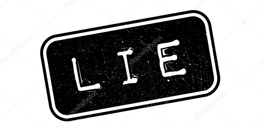 Lie rubber stamp Stock Vector Image by ©lkeskinen0 #125861588