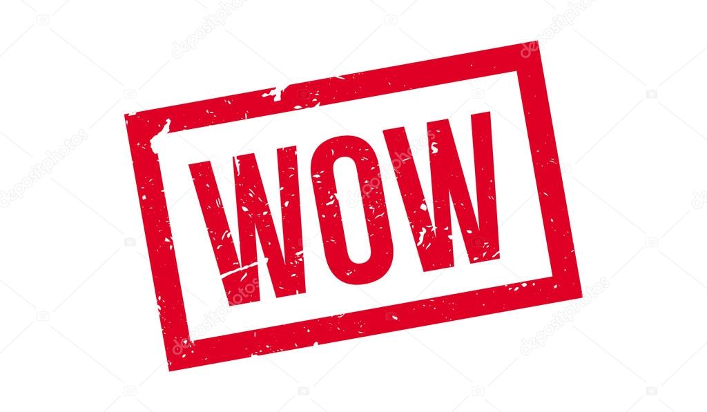 Wow rubber stamp Stock Vector by ©lkeskinen0 126191386