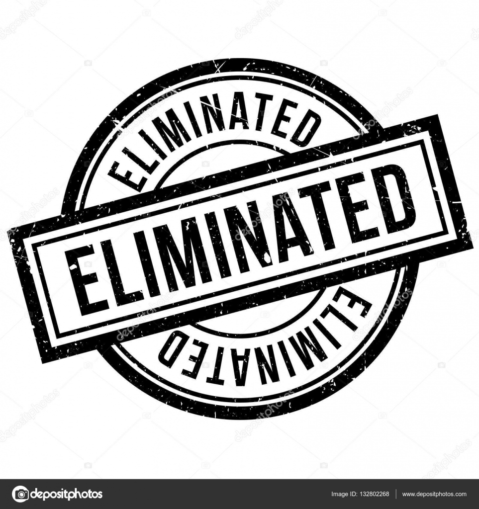 Eliminated Stamp