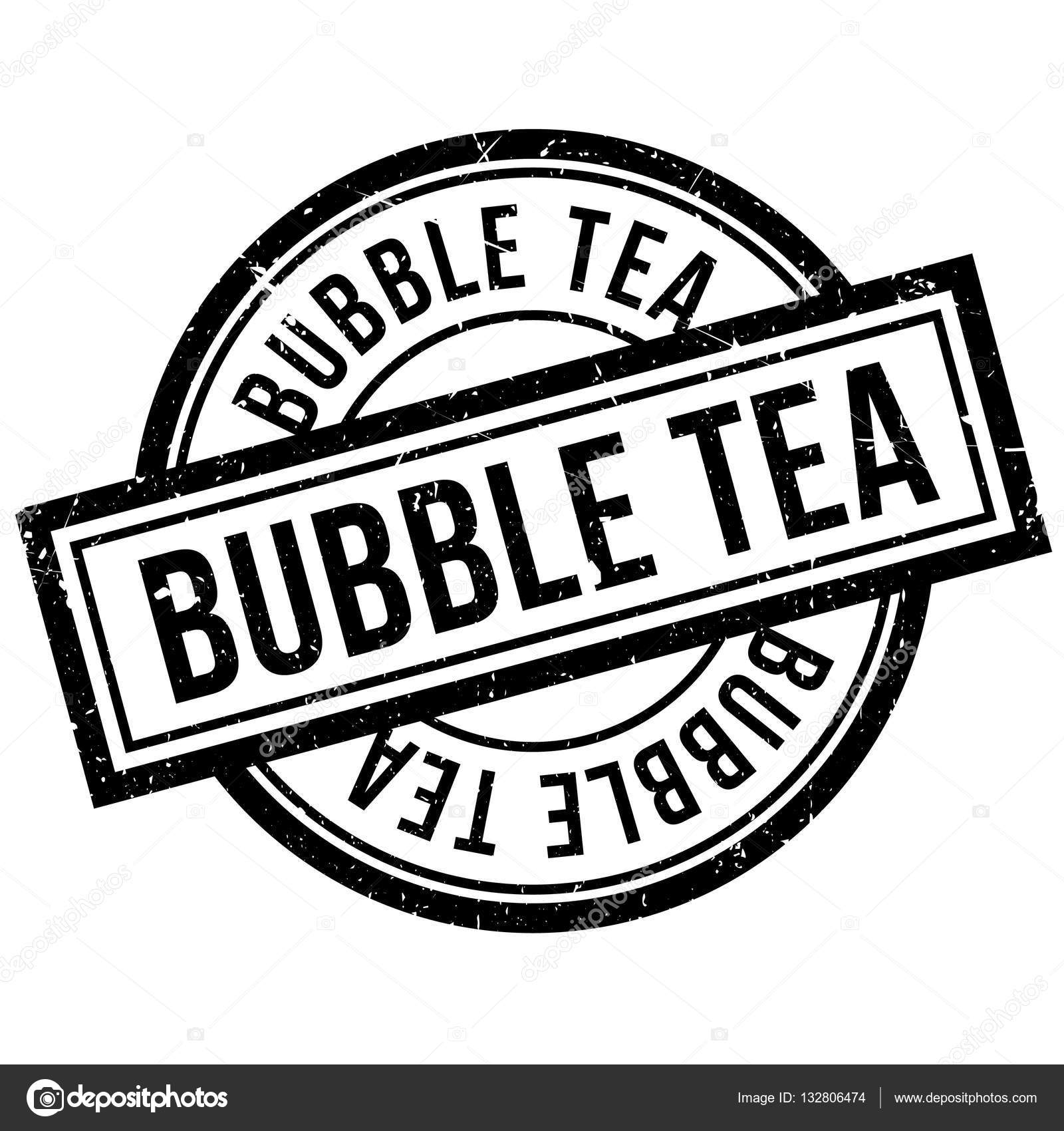 Bubble Tea rubber stamp Stock Vector Image by ©lkeskinen0 #132806474