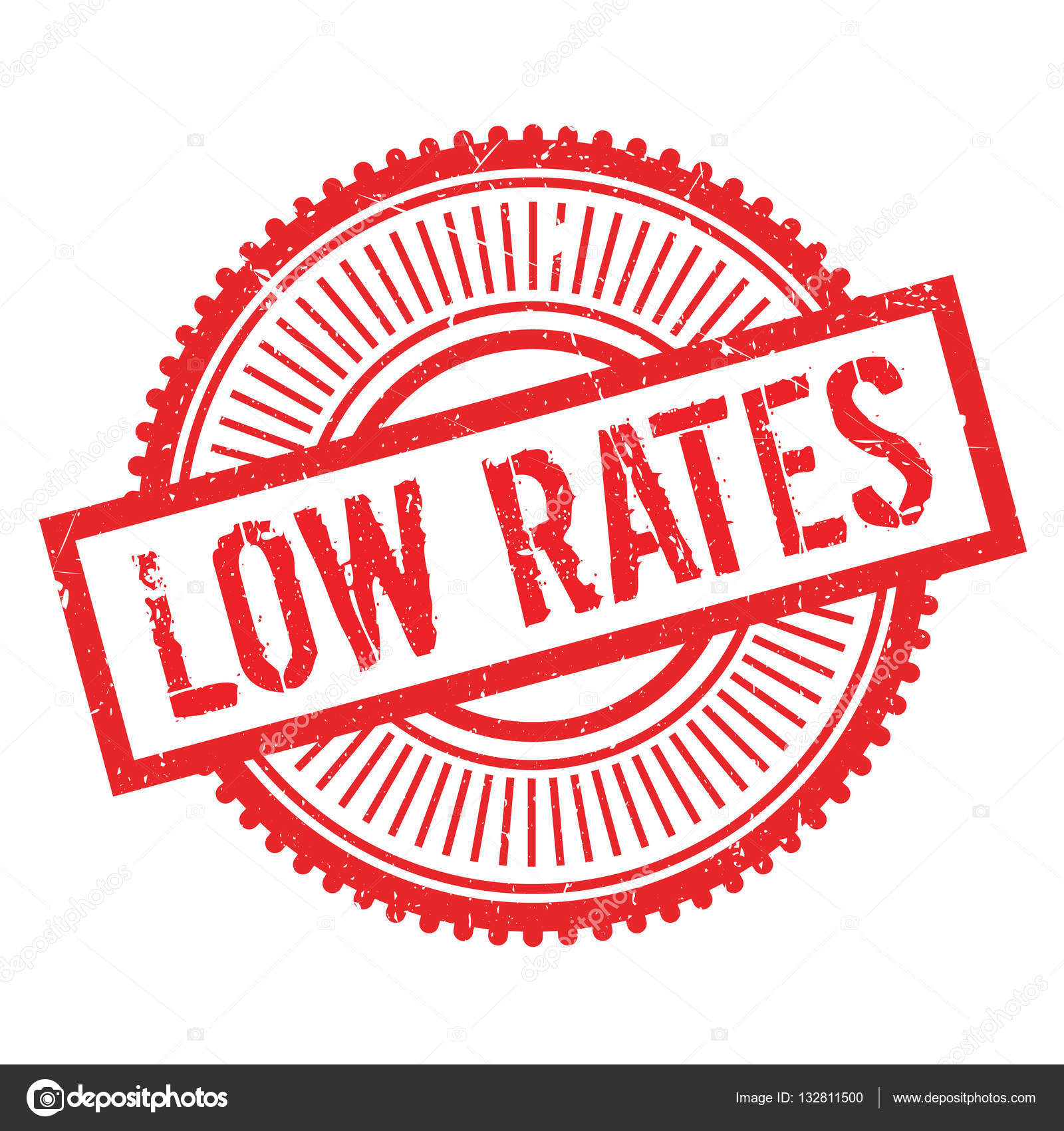 Low rates stamp Stock Vector Image by ©lkeskinen0 #132811500