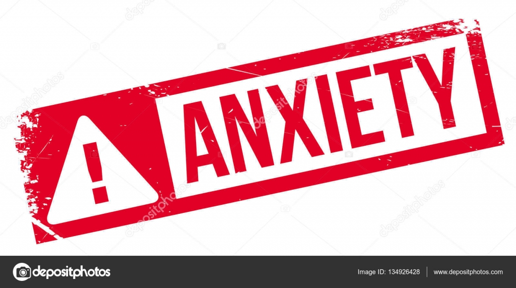 Anxiety rubber stamp Stock Vector Image by ©lkeskinen0 #134926428