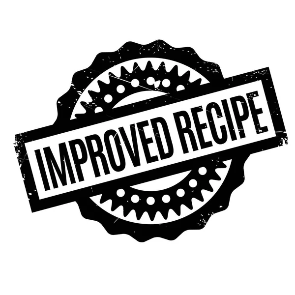 Improved Recipe rubber stamp — Stock Vector © lkeskinen0 #135990438