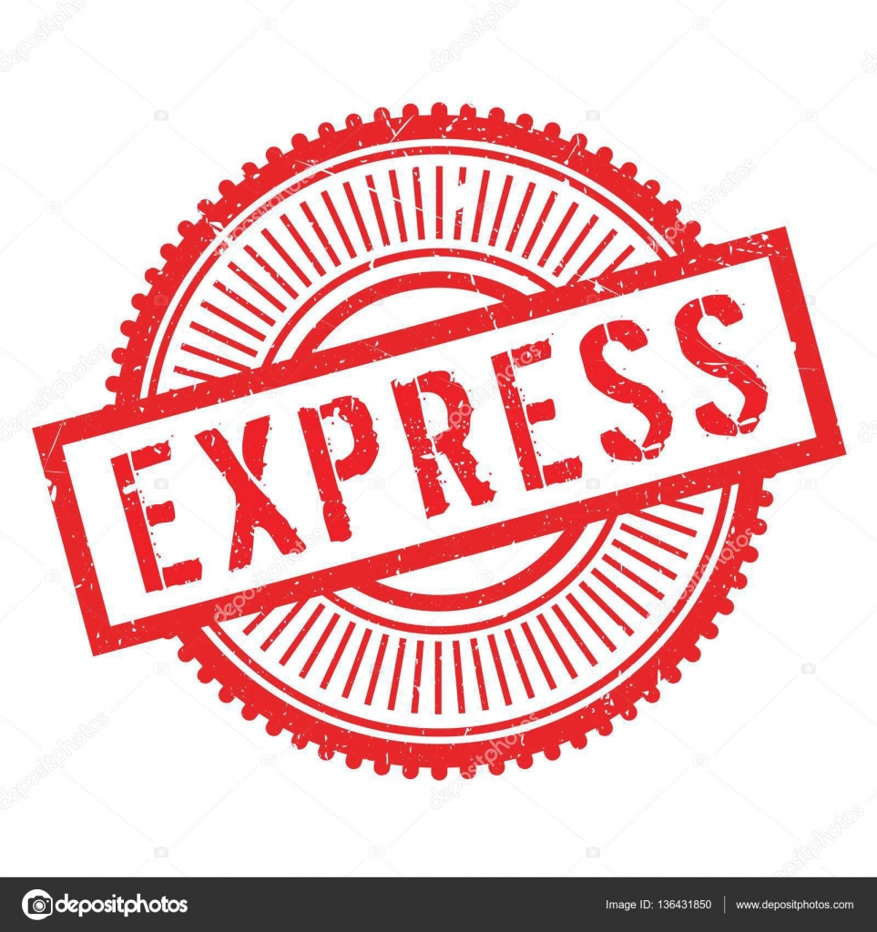 Express stamp rubber grunge Stock Vector by ©lkeskinen0 136431850