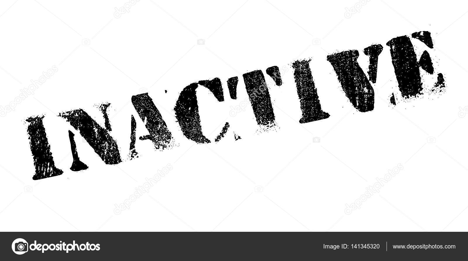 Inactive rubber stamp Stock Vector Image by ©lkeskinen0 #141345320