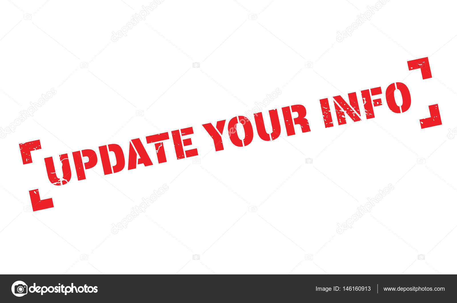 Update Your Info rubber stamp Stock Vector Image by ©lkeskinen0 #146160913