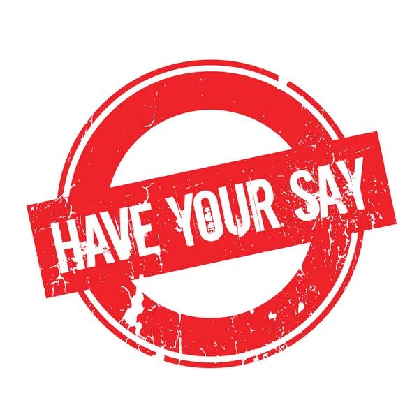 Have your say Stock Vectors, Royalty Free Have your say Illustrations ...