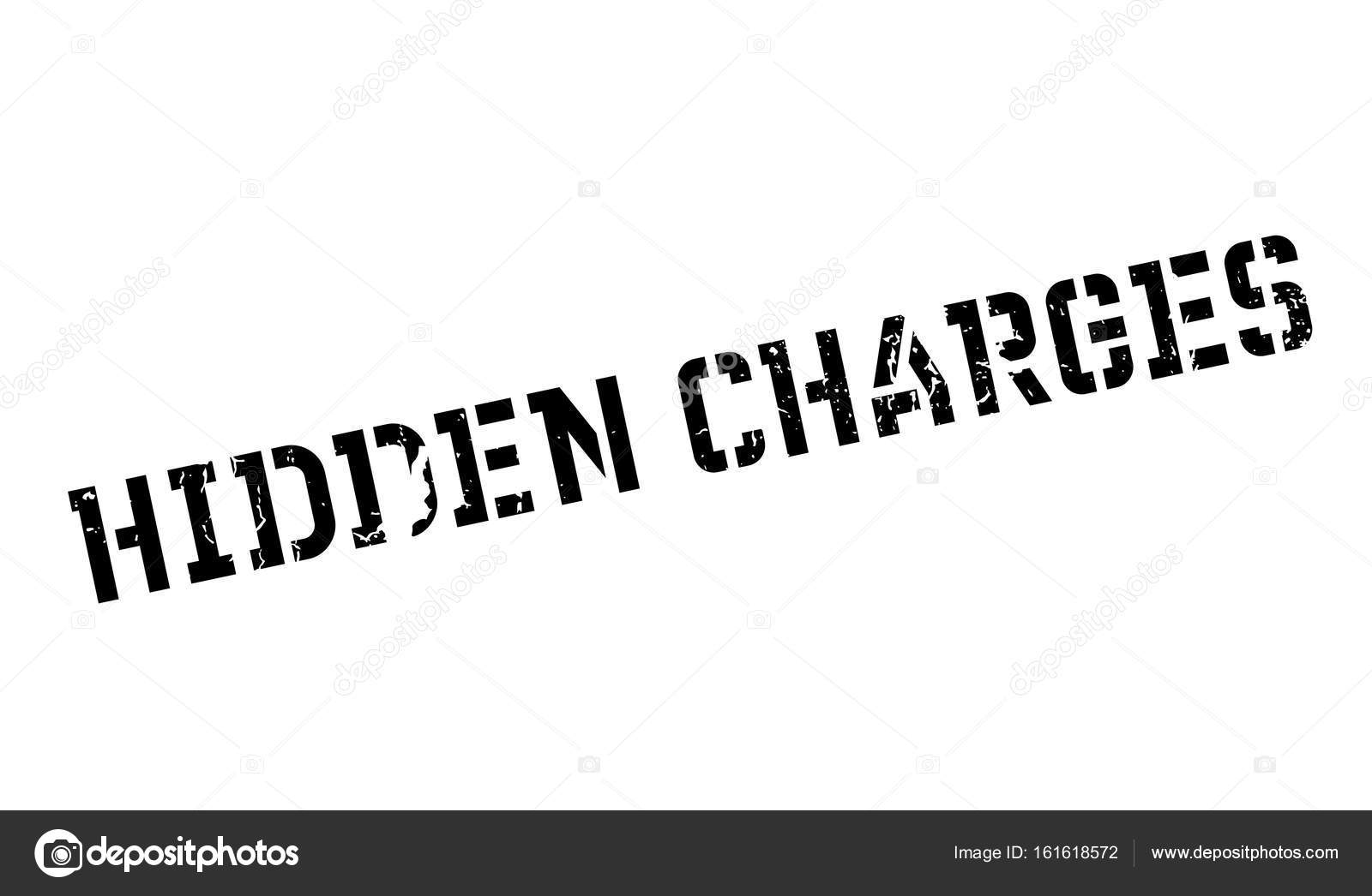 Hidden Charges rubber stamp Stock Vector Image by ©lkeskinen0 #161618572