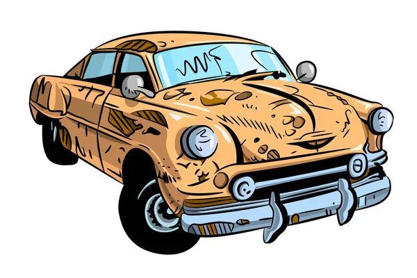 Kreslený obrázek členění auto kreslené — Stock Vektor © lkeskinen0 ...