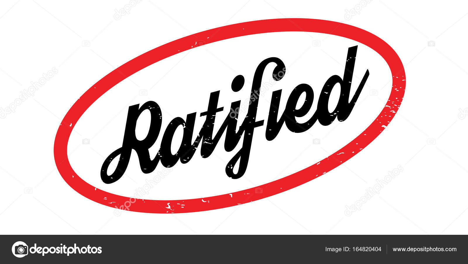 Ratified rubber stamp Stock Vector by ©lkeskinen0 164820404