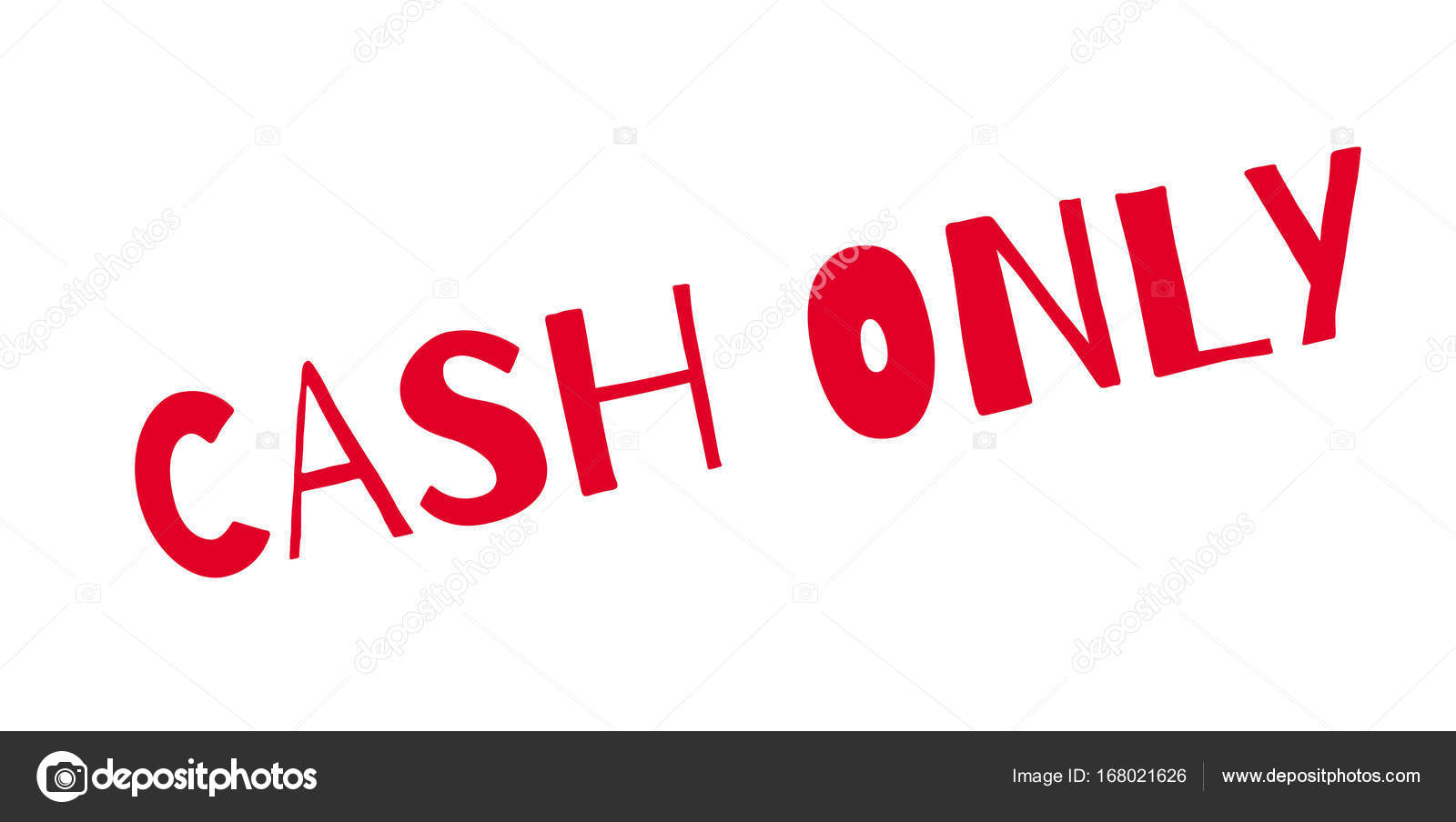 Cash Only rubber stamp — Stock Vector © lkeskinen0 #168021626