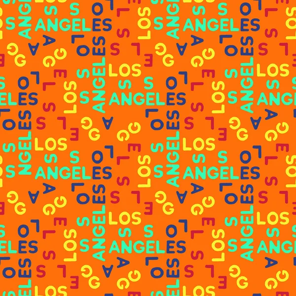 Los Angeles seamless pattern Stock Vector Image by ©lkeskinen0 #185730214